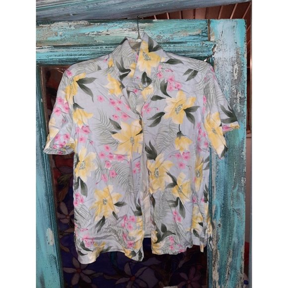 Havana Jack'S Cafe | Tops | Havana Jacks Cafe Hawaiian Shirt | Poshmark
